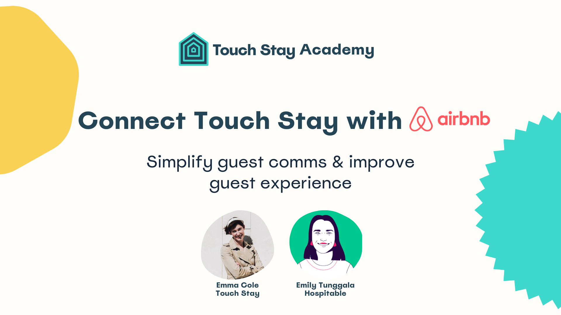 Touch Stay Academy: connect Touch Stay with Airbnb to simplify guest communication | Touchstay
